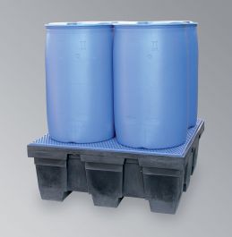 PE-Wanne PE-200-EP3, mit PE Gitterrost